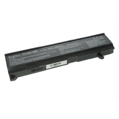 Аккумулятор (АКБ, аккумуляторная батарея) PA3399U для ноутбука Toshiba A100, A105, M45, 10.8В, 5200мАч, черный