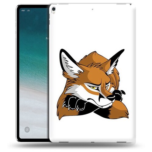 Чехол задняя-панель-накладка-бампер MyPads фокс для iPad Pro 12.9 (2018) A1895/A1983/A2014 противоударный