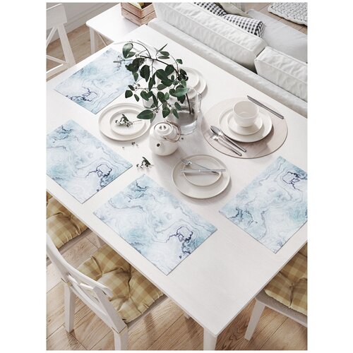 Комплект салфеток JoyArty "Орнамент мрамора" для сервировки стола (32х46 см, 4 шт.)