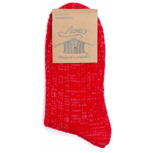 Носки Oh_Lana, размер 39-40, красный