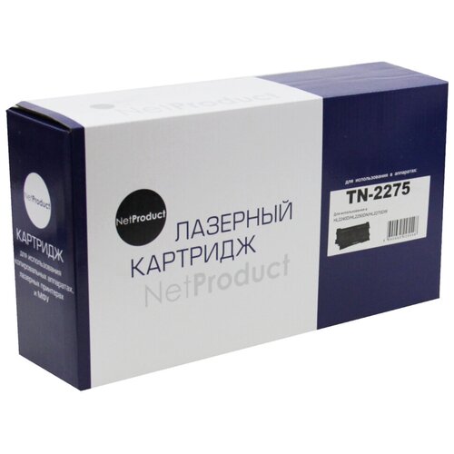 Картридж NetProduct N-TN-2275, 2600 стр, черный