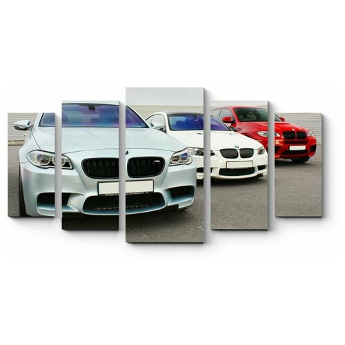 Модульная картина BMW 100x55