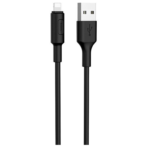 Кабель Hoco X25 Soarer USB - Lightning, 1 м, 1 шт., черный