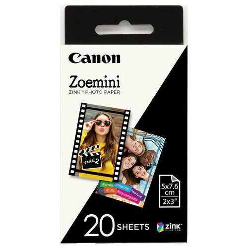 Бумага Canon ZINK ZP-2030 (3214C002), 20 л, белый