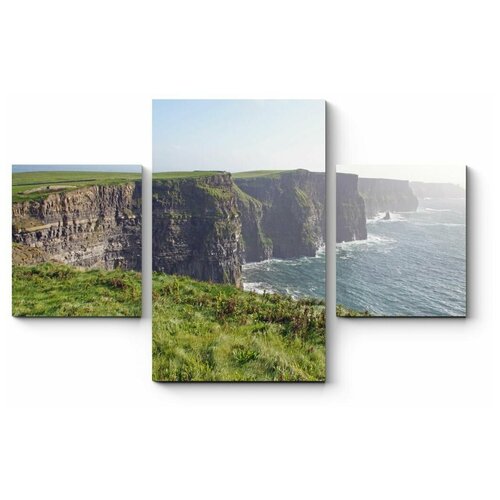 Модульная картина Чарующие скалы на побережье Ирландии 90x59