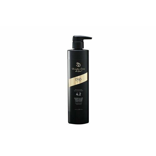 DSD DeLuxe Кондиционер для волос Restructuring and Hair Loss Treatment Triple Action тройного действия, 4.2 500 мл