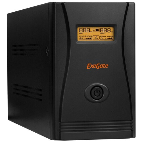 Интерактивный ИБП ExeGate SpecialPro Smart LLB-2200 LCD (EP285529RUS) черный 1300 Вт