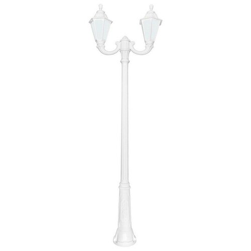 Fumagalli Уличный светильник Rut E26.157.R20.WYF1R, E27, 120 Вт, лампы: 2 шт., цвет арматуры: белый, цвет плафона белый