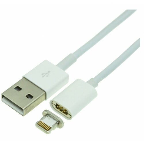 Кабель USB-Lightning, 1 м, белый