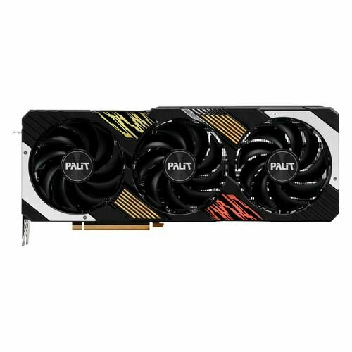 Видеокарта Palit NVIDIA GeForce RTX 4070TI RTX4070Ti GAMINGPRO OC 12ГБ GDDR6X, OC, Ret [ned407tt19k9-1043a]