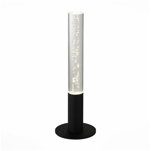 ST Luce Уличный светильник SL102.405.01 светодиодный, 3 Вт, цвет арматуры: черный, цвет плафона бесцветный