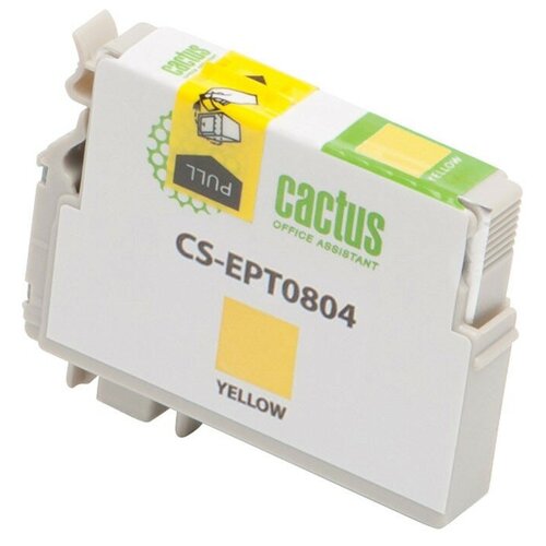 Картридж T0804 Yellow для принтера Эпсон, Epson Stylus Photo P 50; R 265; R 285; R 360