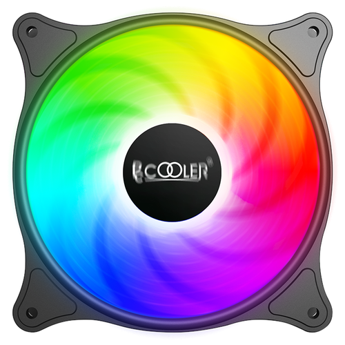 Вентилятор для корпуса PCcooler FX-120-3, черный/RGB