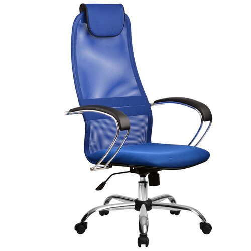 Компьютерное кресло METTA BK-8 Ch офисное, обивка: текстиль, цвет: 23-синий