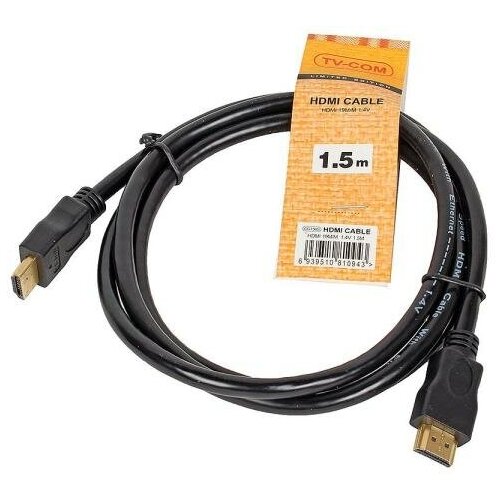 Кабель HDMI 1.5м VCOM Telecom V1.4+3D CG150S-1.5M