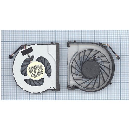 Вентилятор (кулер) для ноутбука для HP Envy 17-k150nr (3-pin)