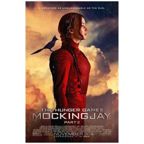 Плакат, постер на бумаге The Hunger Games/Голодные игры. Размер 21 х 30 см