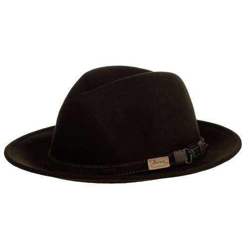 Шляпа Herman, размер 61, коричневый