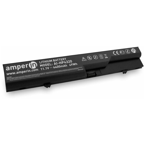 Аккумуляторная батарея Amperin для ноутбука HP 92100018 11.1V (4400mAh)