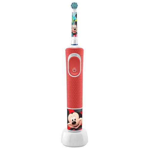  Электрическая зубная щетка Oral-B Vitality Kids Mickey "Микки" D100.413.2K (EB10S), краcный