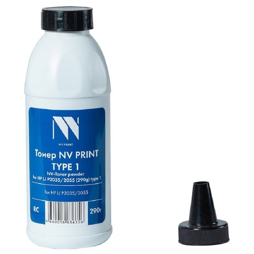 Тонер NV Print NV-HP LJ P2035(290г) type1, черный