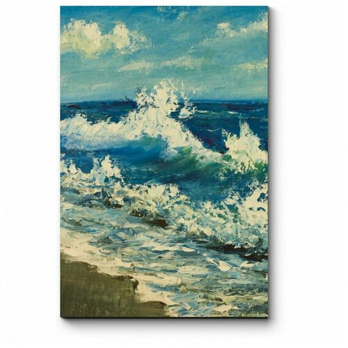 Модульная картина Море импрессионизма 110x165