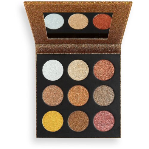 REVOLUTION Палетка глиттеров Pressed Glitter Palette, 14 г