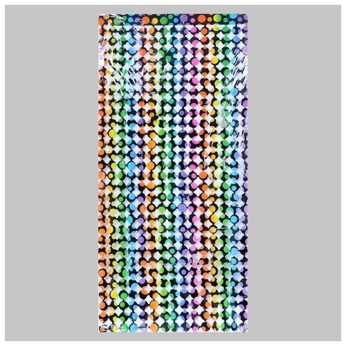 Праздничный занавес «Шарики», 100 × 200 см