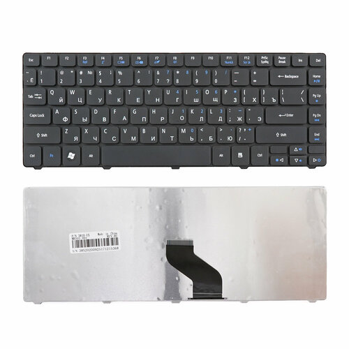 Клавиатура для ноутбука Acer 3810, 3810T, 4810T, 4741G, eMachines D528