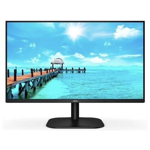 AOC Монитор LCD AOC 27" 27B2DA черный {IPS 1920x1080 75Hz 4ms 178/178 250cd 1000:1 8bit(6bit+FRC) D-Sub DVI HDMI1.4 AdaptiveSync 2x2W VESA}