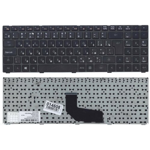 Клавиатура для DNS 0165163 черная с рамкой