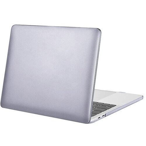 Чехол для MacBook Pro 14 2021 A2442, Nova Store, пластик, Серебристая