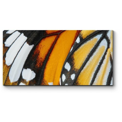 Модульная картина Крылья бабочки 120x60