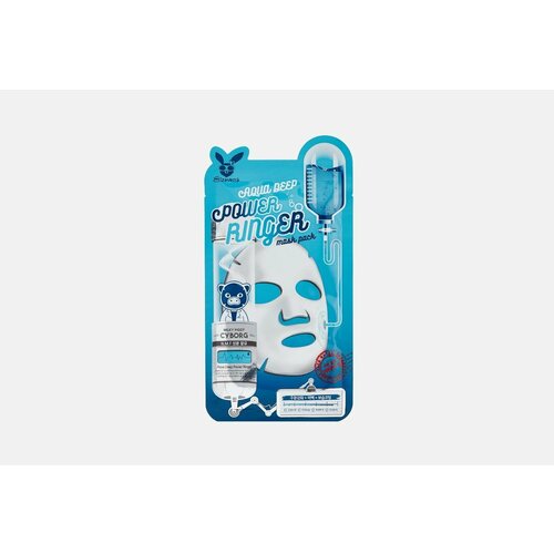 Тканевая маска для лица Elizavecca AQUA DEEP POWER RINGER MASK PACK 1 шт