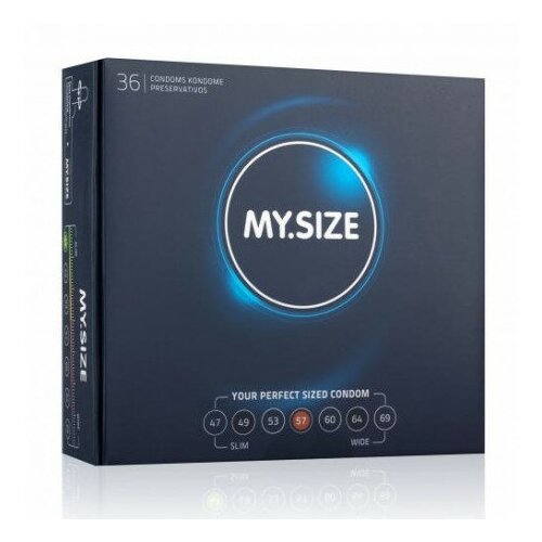 Презервативы "MY.SIZE" №36 размер 57 (ширина 57mm)