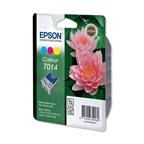 Картридж Epson C13T01440110, 150 стр, многоцветный
