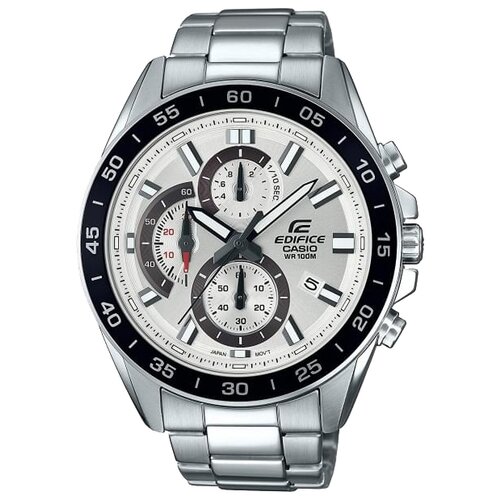 Наручные часы CASIO Edifice EFV-550D-7A, серебряный, белый