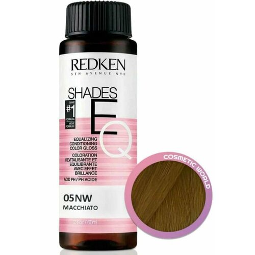 Redken Shades EQ 05NW Machiatto - Краска-блеск без аммиака для тонирования 60 мл