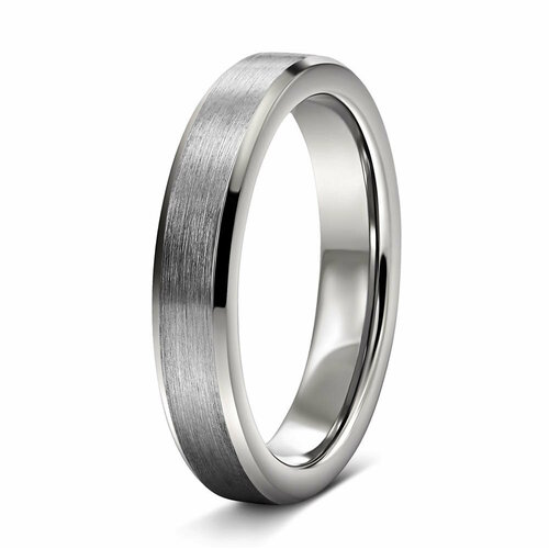 Кольцо обручальное Veragold, размер 21, серебряный