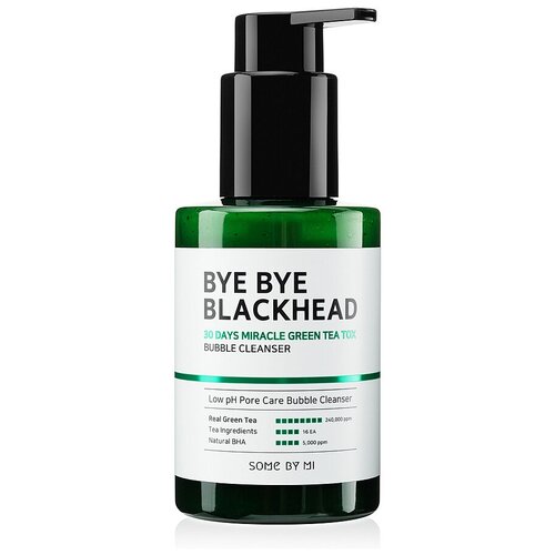 Some By Mi маска-пенка от черных точек Bye Bye Blackhead Bubble Cleanser, 120 мл, 120 г