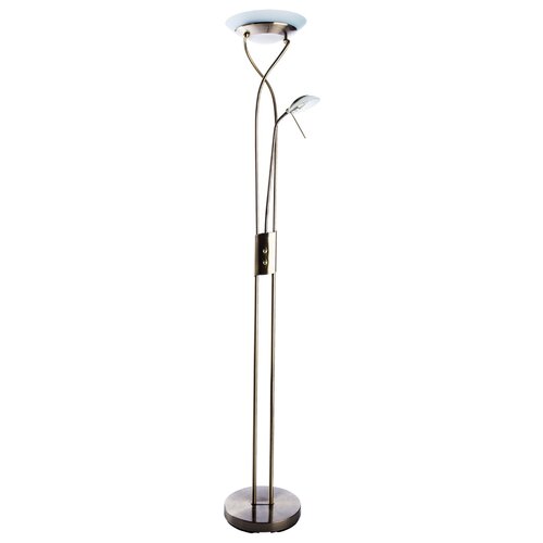 Торшер Arte Lamp Duetto A4399PN-2AB, R7s, 263 Вт, высота: 180 см, бронзовый