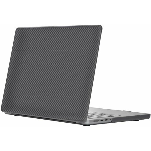 Чехол для ноутбука WiWU iKavlar Crystal Shield для Macbook 13.6 Air 2022 - Прозрачно-черный