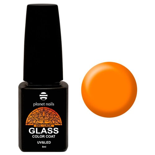 Planet nails Гель-лак Glass, 8 мл, 743
