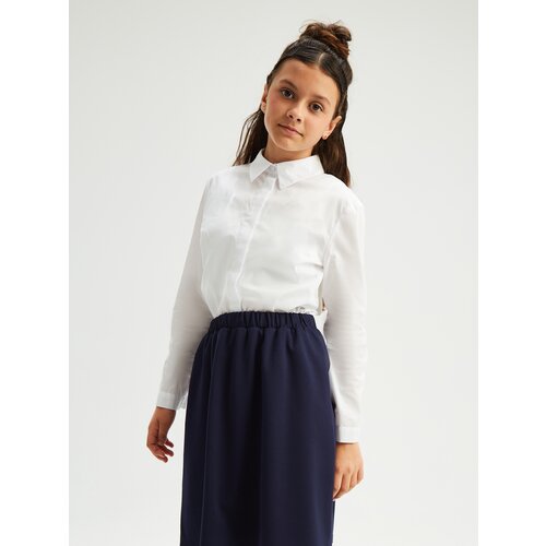 Школьная блуза SMENA, размер 152/76, белый