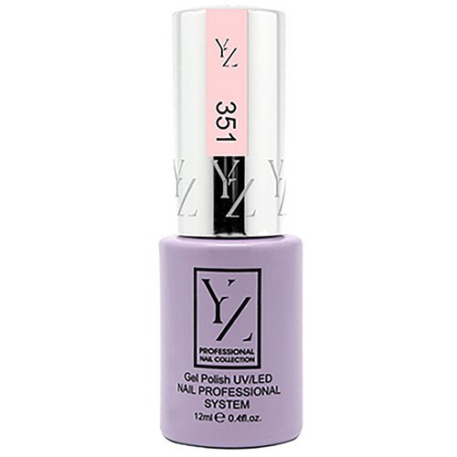 Yllozure Гель-лак Nail Professional System, 12 мл, 351 розовый нюд