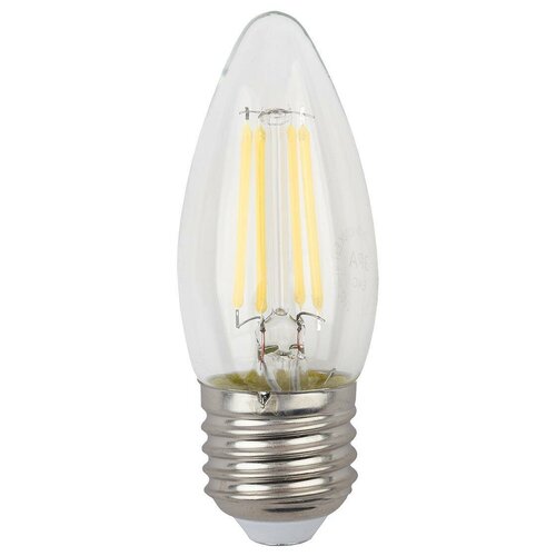 Лампа светодиодная ЭРА E27 9W 2700K прозрачная F-LED B35-9w-827-E27 Б0046993