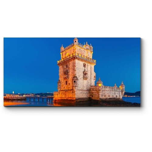 Модульная картина Башня Сент-Винсент в Португалии40x20