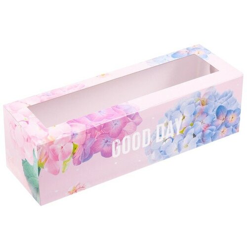 Коробка для макарун Good day, 5.5 × 18 × 5.5 см (5 шт)