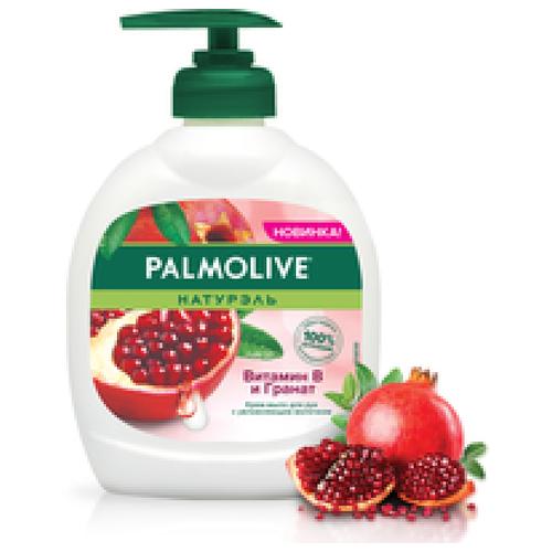 Colgate-Palmolive Palmolive Натурэль Витамин B и Гранат жидкое крем-мыло для рук 300 мл