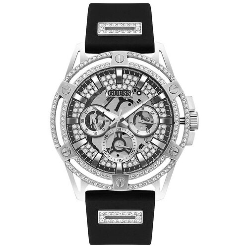 Наручные часы GUESS Sport Steel GW0537G1, черный, серый